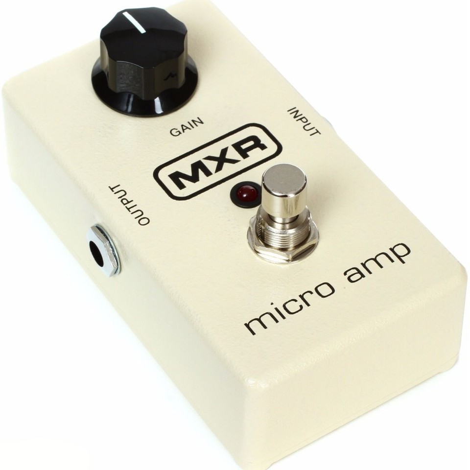 Dunlop MXR M133 Micro Amp Gain/Boost Guitar Effects Pedal 710137006607 ...