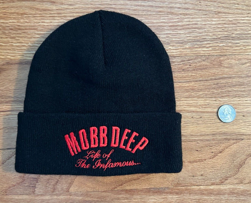 Mobb Deep Life Of The Infamous Promo Beanie Knit Cap Prodigy Havoc Red ...