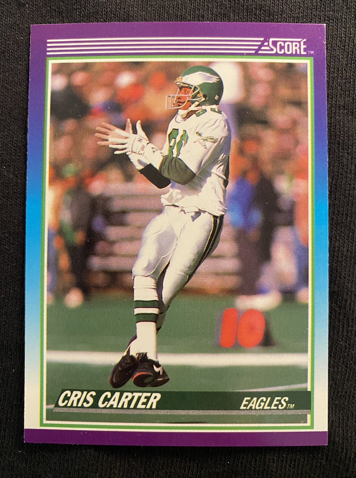 1990 Score - #193 Cris Carter Eagles | eBay