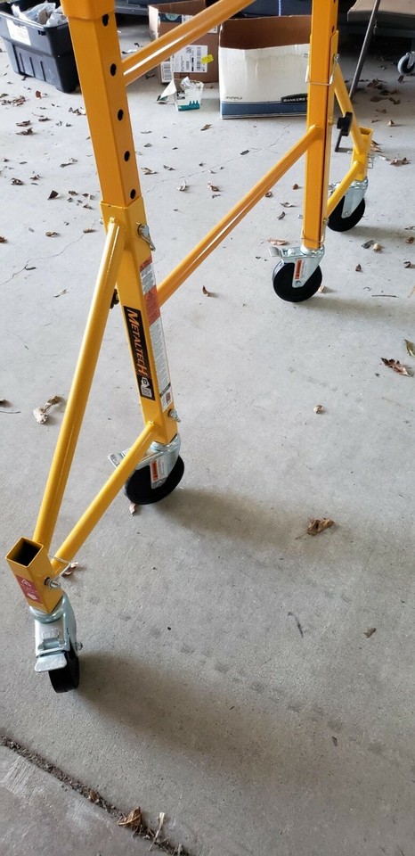 4pk Baker Scaffolding Outriggers w/5" Locking Casters Wheel Add Safety ...