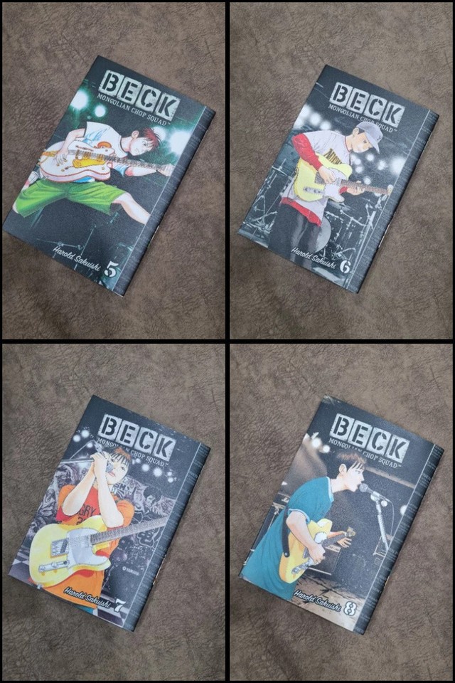 BECK (Vol. 1-34) Manga Part/Full Set Complete English Series Book ...