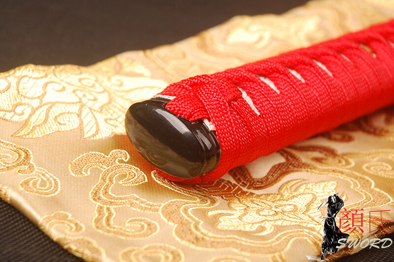 Red Ninja Sword Sharp 1095 Carbon Steel Japanese Unokubitsukuri ...