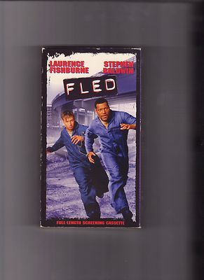 Fled VHS Screener Laurence Fishburne Stephen Baldwin Salma Hayek ...