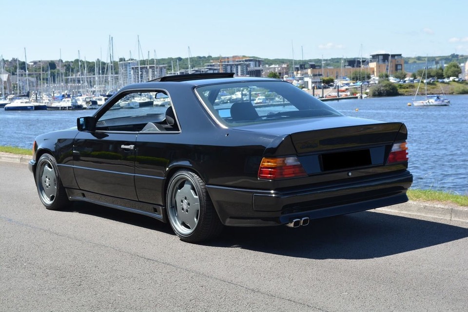 ANG Look Rear Trunk wing wing For Mercedes W124 84-96 Coupe High kick ...