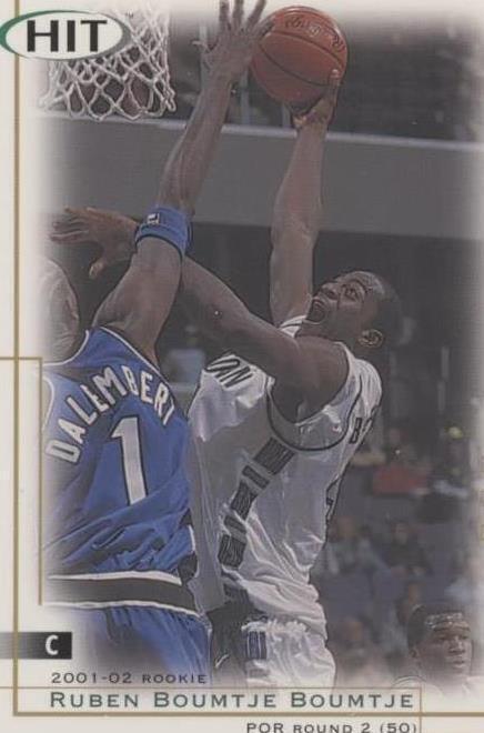 2001-02 SAGE Hit - Ruben Boumtje-Boumtje #36 (RC) for sale online | eBay