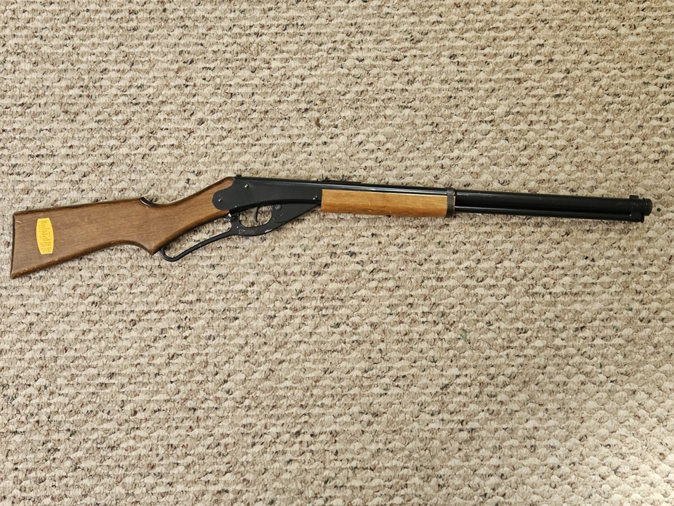 Vintage Daisy Model 1938 Red Ryder Carbine BB Gun Rogers AR WORKS Wood ...