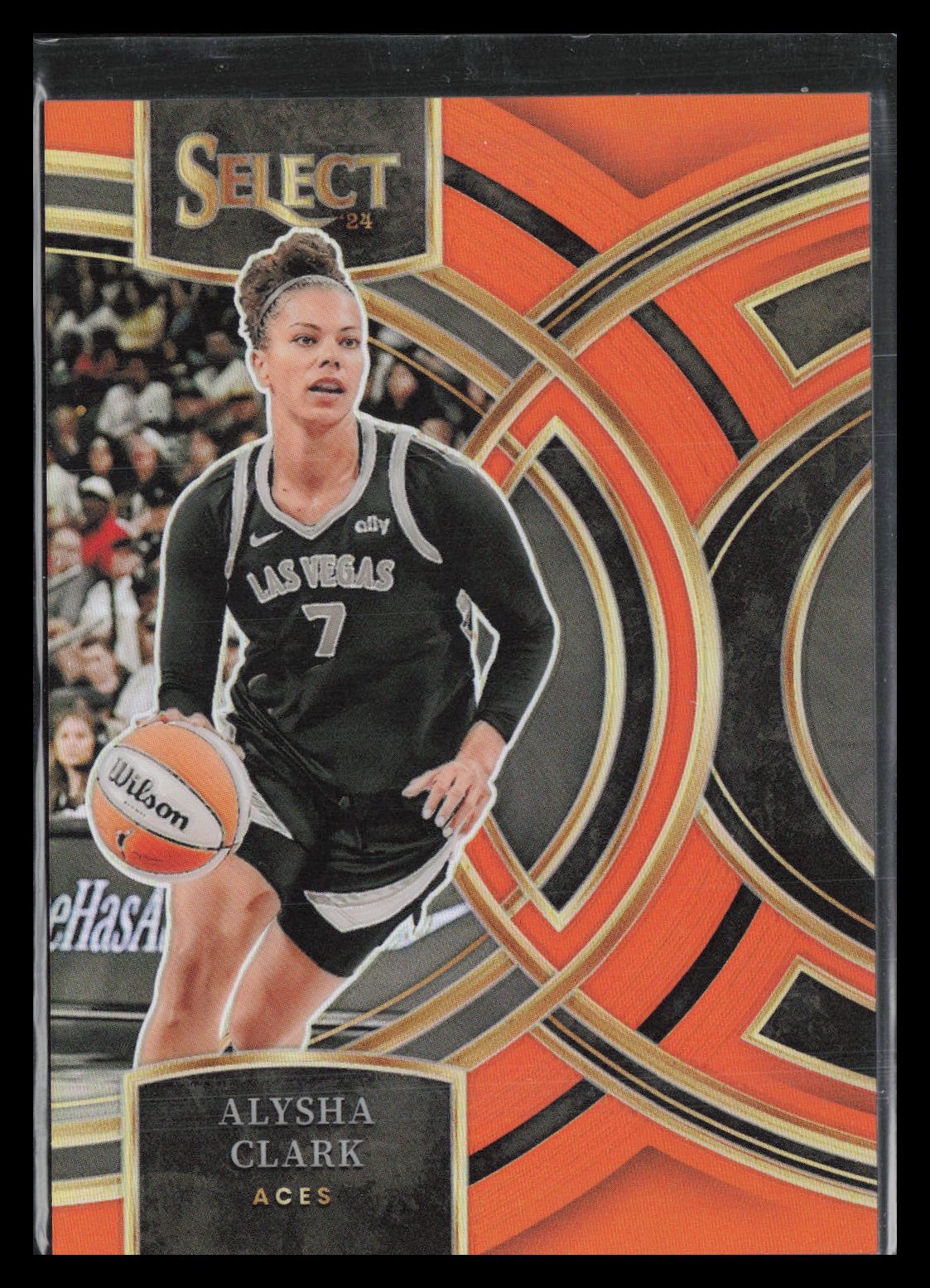 Alysha Clark 2024 Select WNBA #102 Base Gold Vinyl /1 Price Guide ...