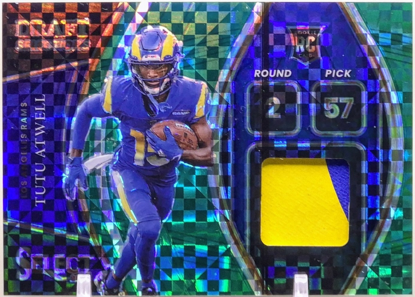 2021 Panini Select - Draft Selections Memorabilia Tutu Atwell #DS-TAT ...