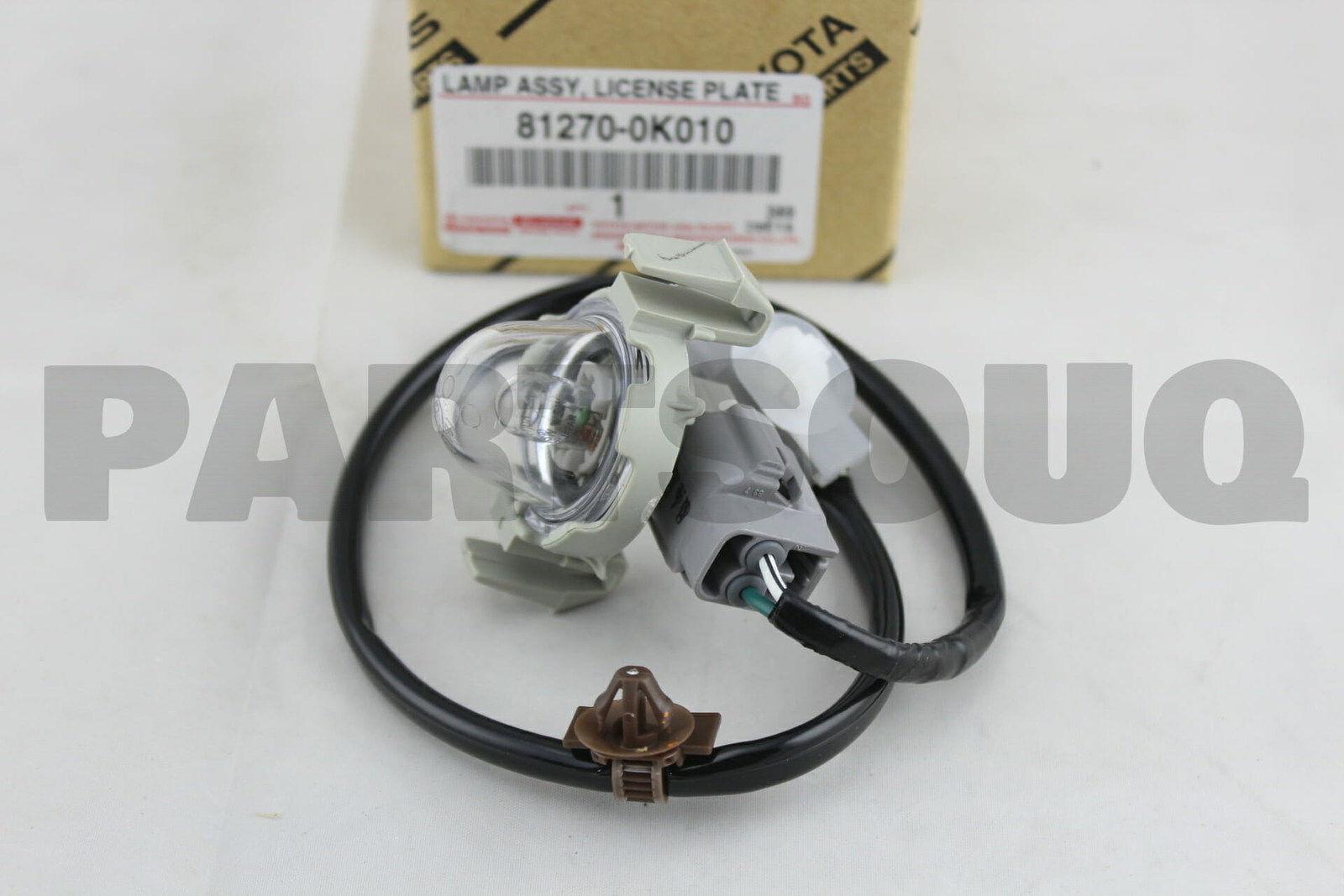 812700K010 Genuine Toyota LAMP ASSY, LICENSE PLATE 81270-0K010 | eBay