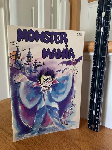 Monster Mania Activity Book 1987 Watermill Press | eBay