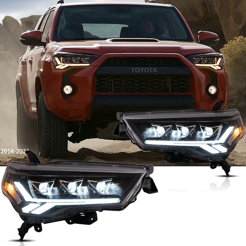 LED Projector Headlights For Toyota 4Runner 2014-2020 Dynamic DRL ...