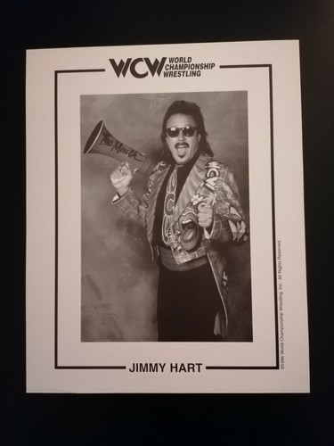 Jimmy Hart Original WCW WWF WWE ECW TNA AEW NWO Promo Photo Wrestling ...
