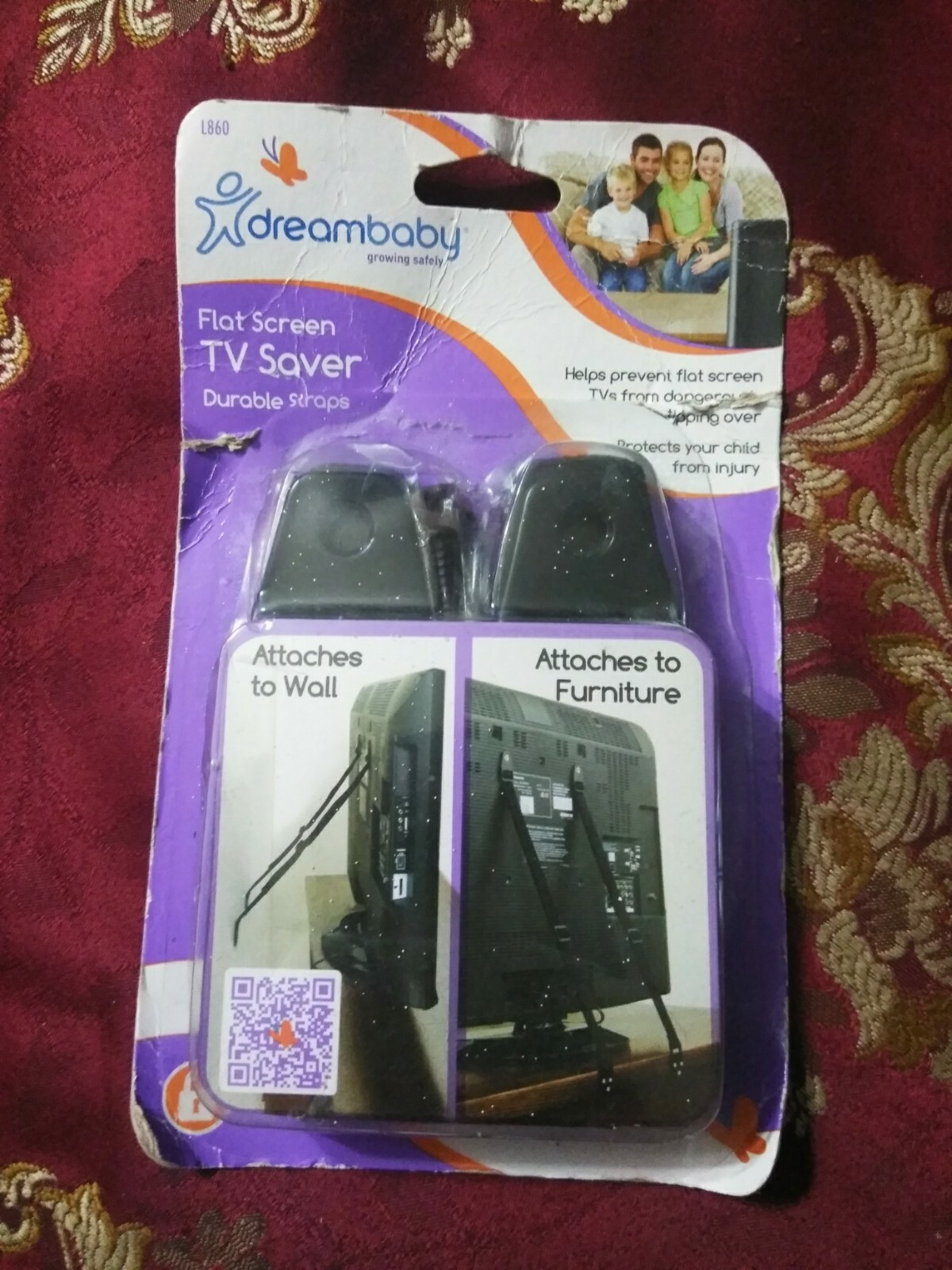 Dreambaby Flat Screen TV Saver - Child Safety Anti Tip Tipping Over ...