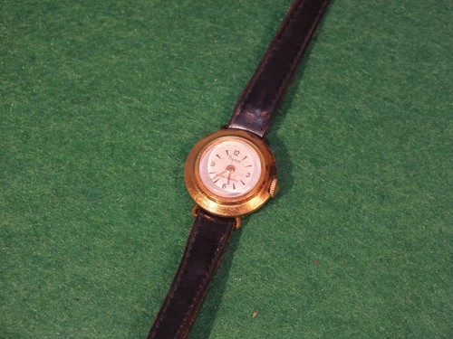 Montre de Dame N°34 Plaquée Or Flamor Mécanique ancre 15 Rubis | eBay