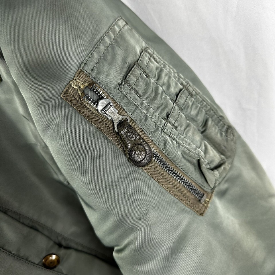 Original 1950s Vietnam War B-15D Flight Jacket Army Named | eBay