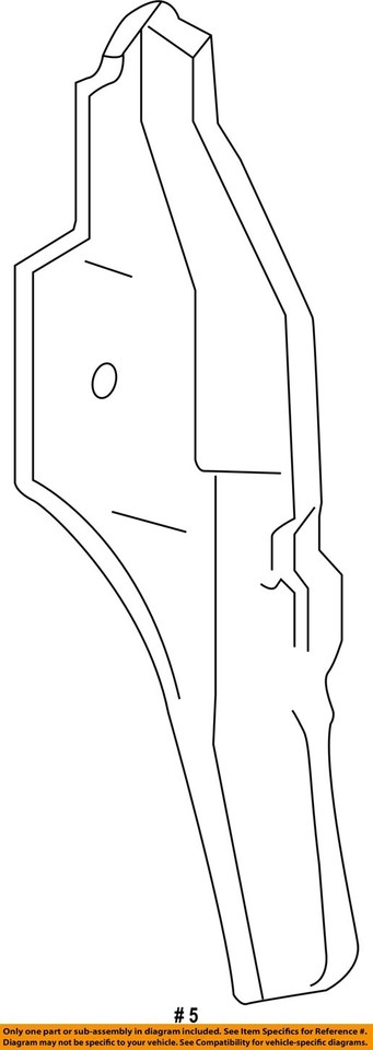 GM OEM 11-20 Escalade ESV Fender Fender Components-Rear Insulator ...