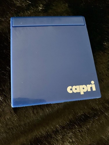Vintage Capri Cigarettes Promotional Blue Compact Mirror | eBay