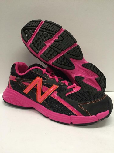 New Balance 513 Running Athletic Gym Shoes Sneakers Black Pink Kids ...