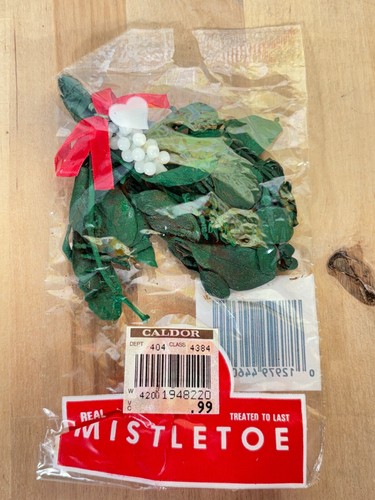 Vintage Real Mistletoe Dried Preserved, NOS Fun Kist Caldor | eBay