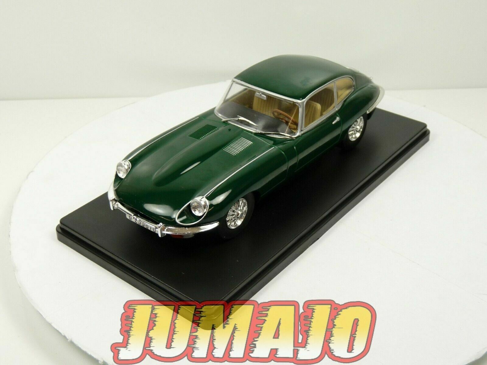 VQ32 Voiture 1/24 SALVAT Models BOITE VITRINE : JAGUAR E-Type 1962 | eBay