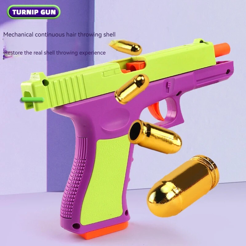 M1911 Multi Color Desert Eagle Toy Blast Shell Ejected Soft Manual with ...