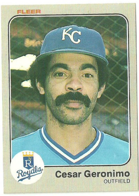 1983 Fleer - #112 Cesar Geronimo for sale online | eBay