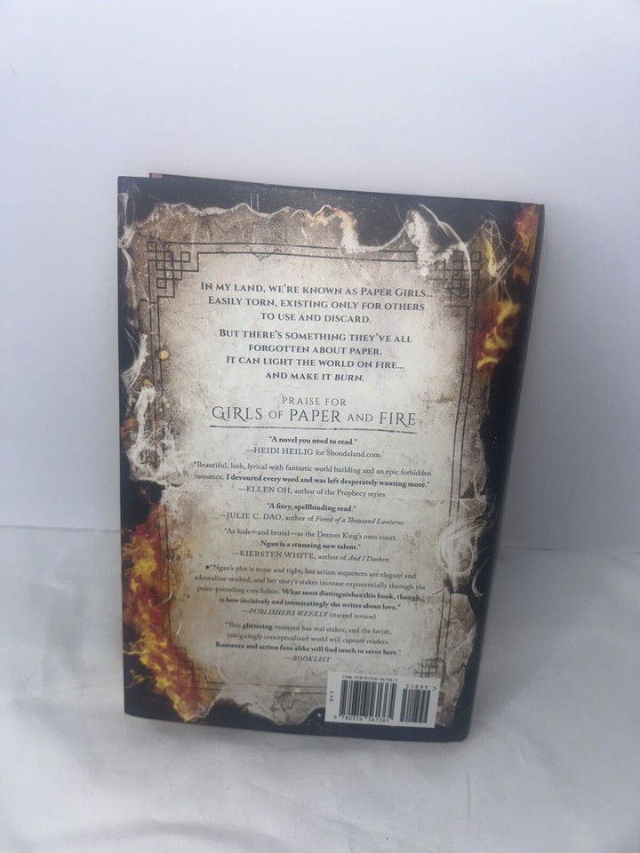 Girls of Paper and Fire by Natasha Ngan (2018, Hardcover) 9780316561365 ...