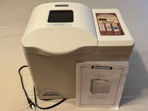 Breadman Corner Bakery Programmable Bread Machine & Dessert Maker TR888 ...