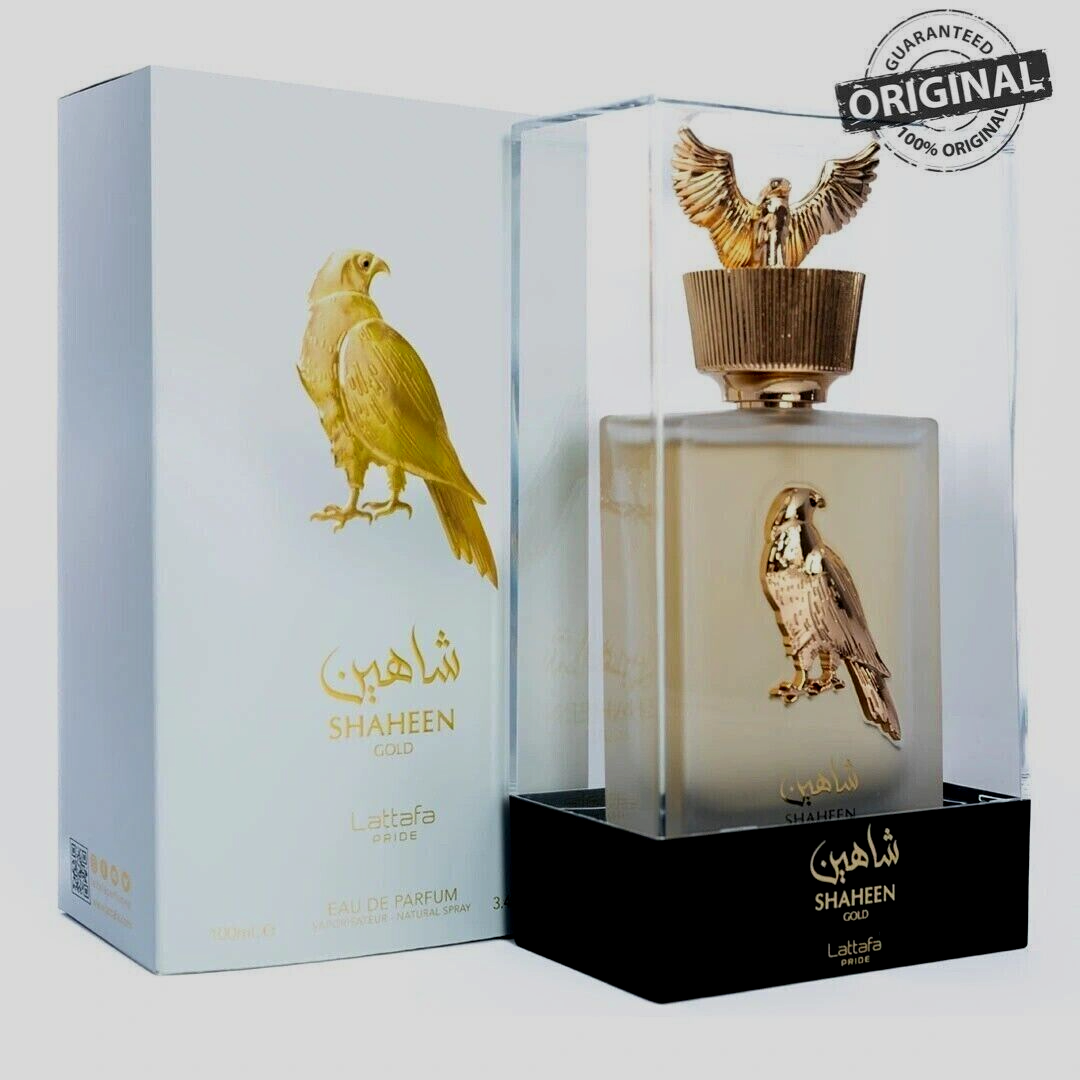 Shaheen GOLD By Lattafa Pride.3.4oz./100ml.EDP. UNISEX.NIB & IMPORTED ...