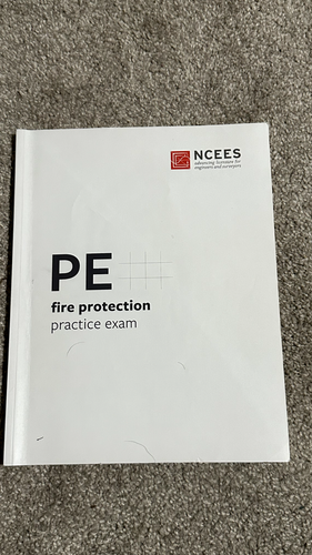 PE FIRE PROTECTION PRACTICE EXAM | eBay