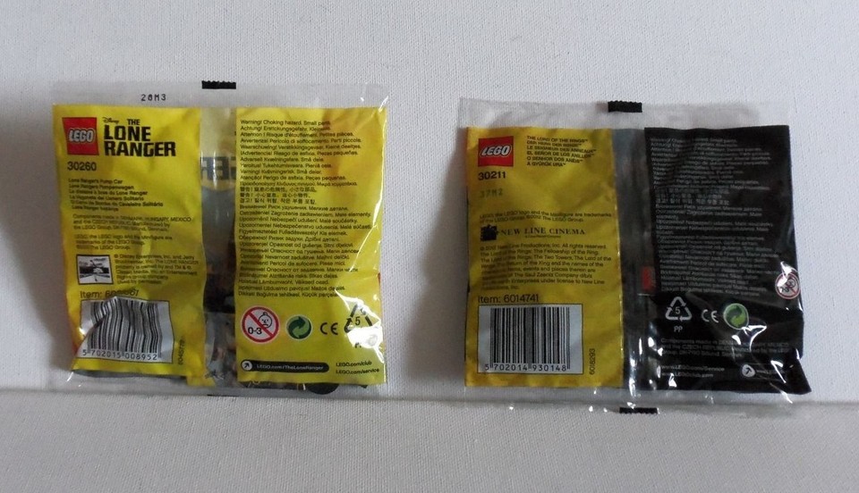 LEGO 30260 and 30211 Poly / Promo Bag New Sealed Toy | eBay
