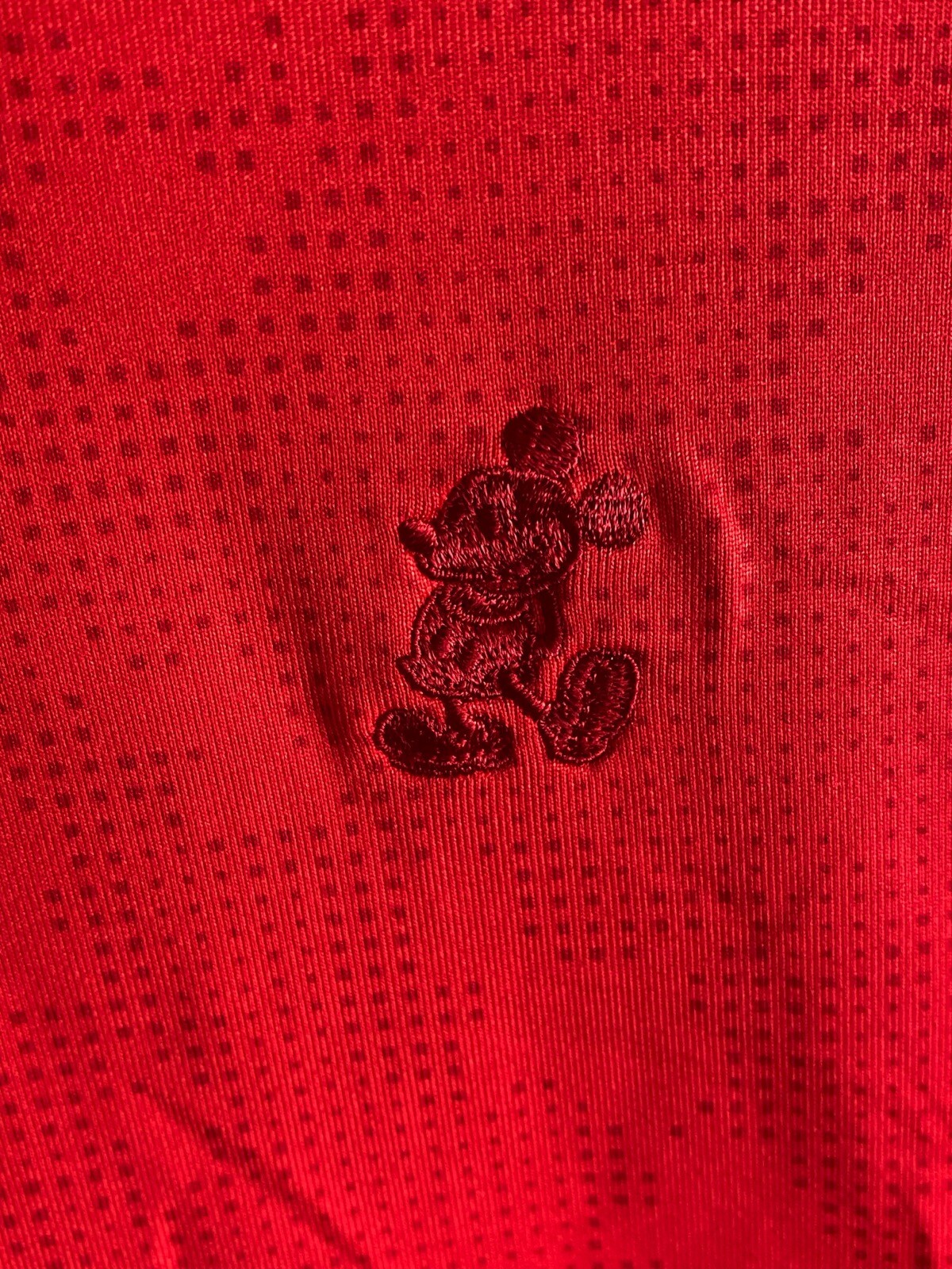 MINT Nike Fire Red Embroidered Mickey Mouse Disneylan… - Gem
