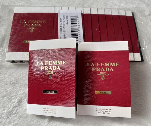 14 pcs. Prada La Femme Milano Intense Eau De Parfum Spray 0.05oz-1.5ml ...