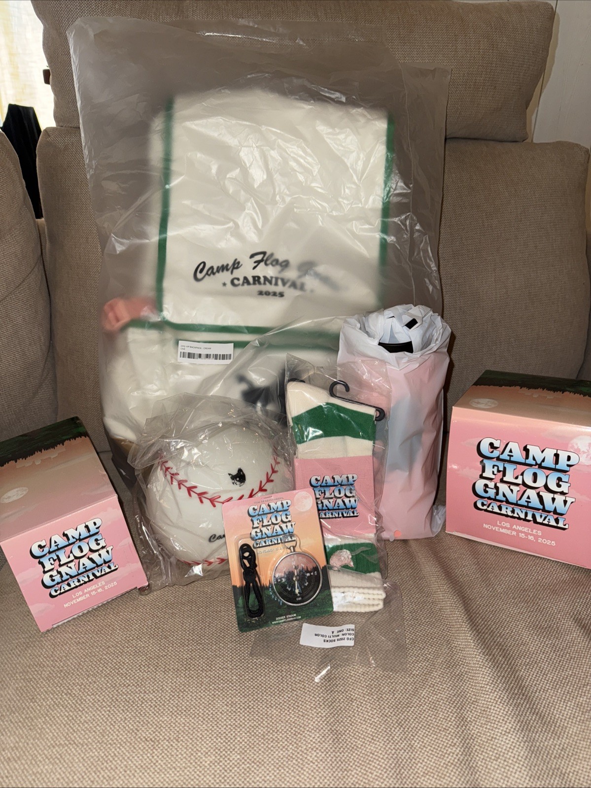 Camp Flog Gnaw 2025 VIP Merch Package - NEW | eBay