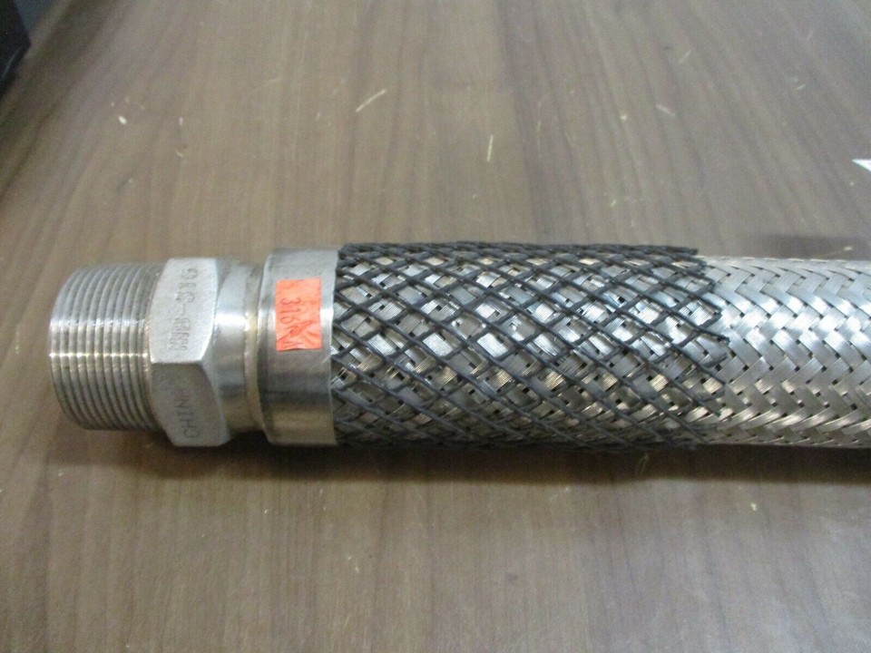 Hose Master Flexible Stainless Steel Hose Flexible Length: 9 1/2" Size ...