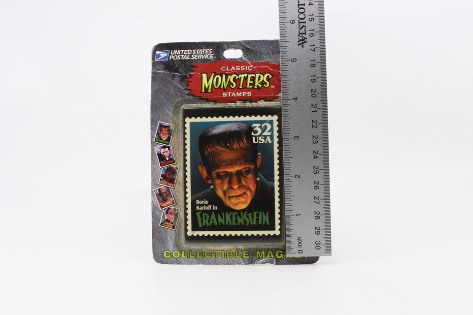 1997 Universal Monsters USPS Stamp Magnet FRANKENSTEIN | eBay