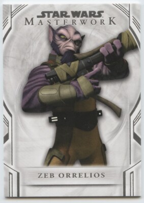 Star Wars Masterwork card Zeb Orrelios #39 | eBay
