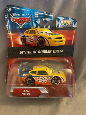 2009 Disney Pixar diecast RPM No. 64 Synthetic Rubber Tires | eBay