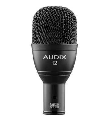 Audix F2 Microphone With D-Clip / D-Flex Drum Mount. Snare, Tom, etc ...