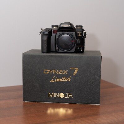 Minolta Alpha-7 Dynax-7 Limited Edition SLR Film Camera | eBay UK