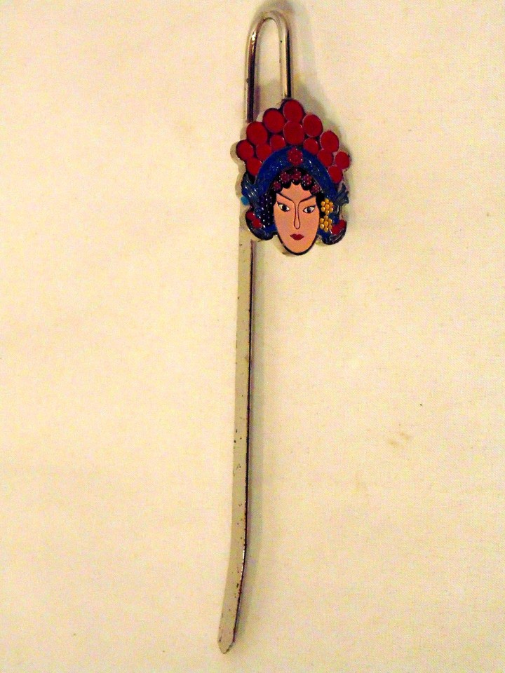 Chinese Beijing Opera Metal Bookmark Cultural Design Hardcover Box Gift ...