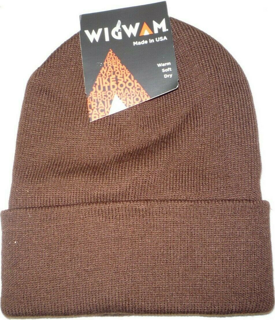Wigwam Beanie, Wigwam Toboggan Hat, Watch Hat, Wigwam 1017 F4709. NWT ...