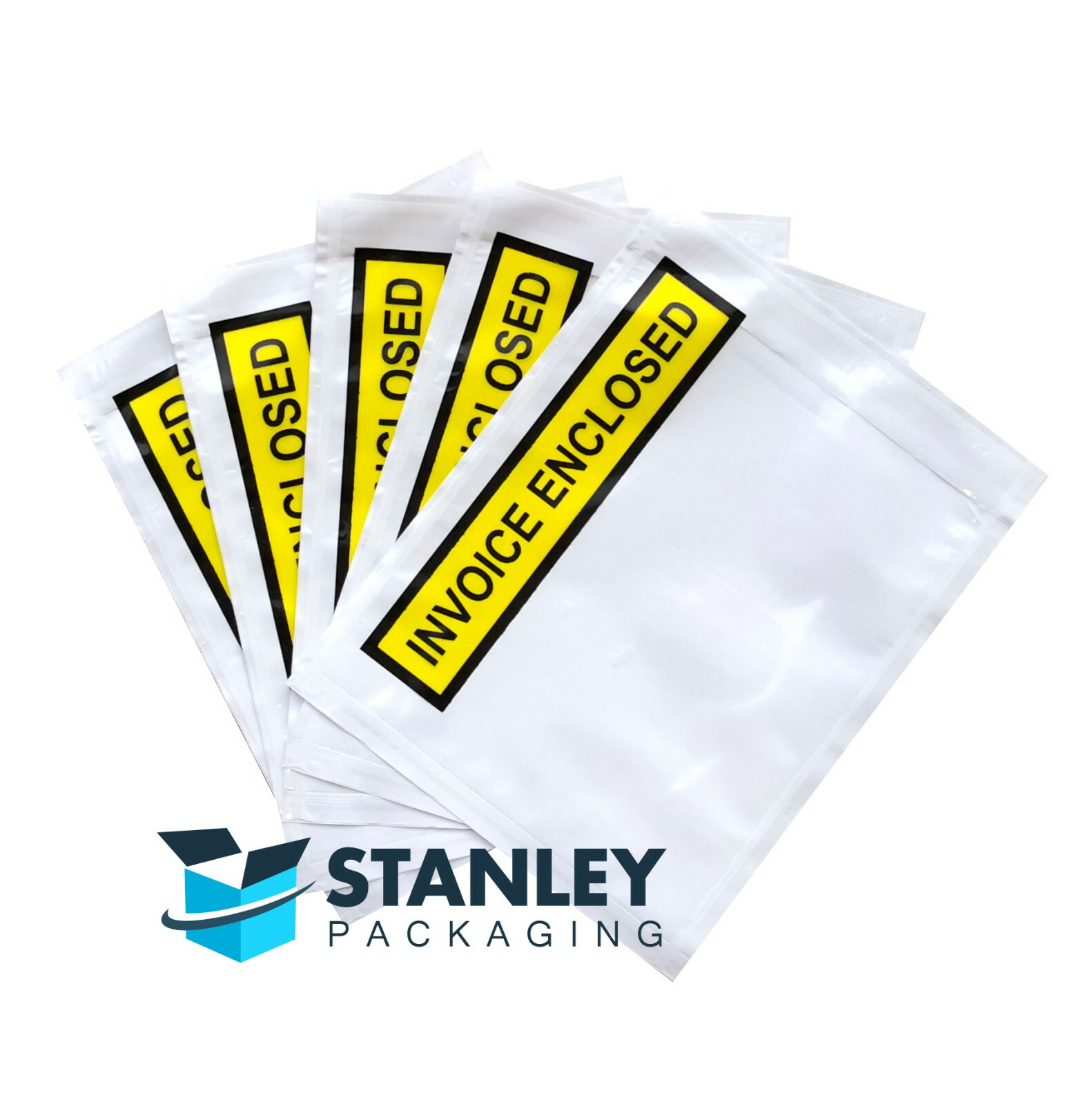 Invoice Enclosed Doculopes Document Envelope Sticker Pouch Packing List ...