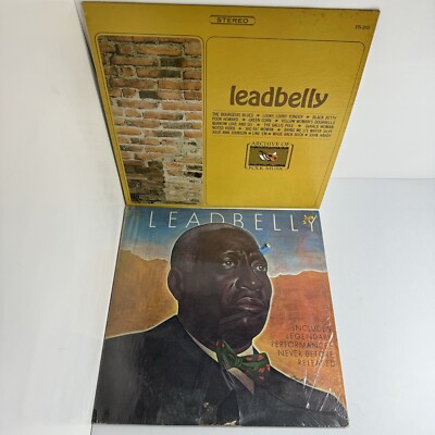 Leadbelly Archive Of Folk Music LP Vinyl FS-202 Legendary Performances ...