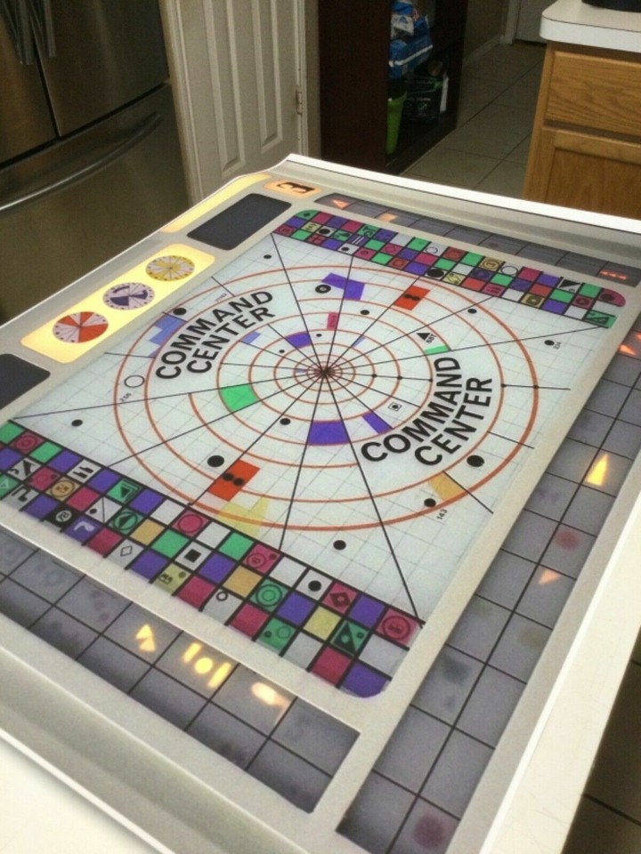 SpAcE 1999 main mission screen Prop translight Star Trek space age 4 ...