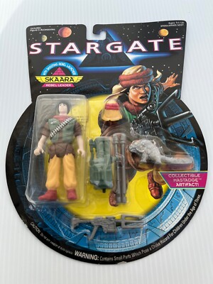 Stargate SKAARA Rebel Leader Action Figure W/Weapons Sealed-1994 ...