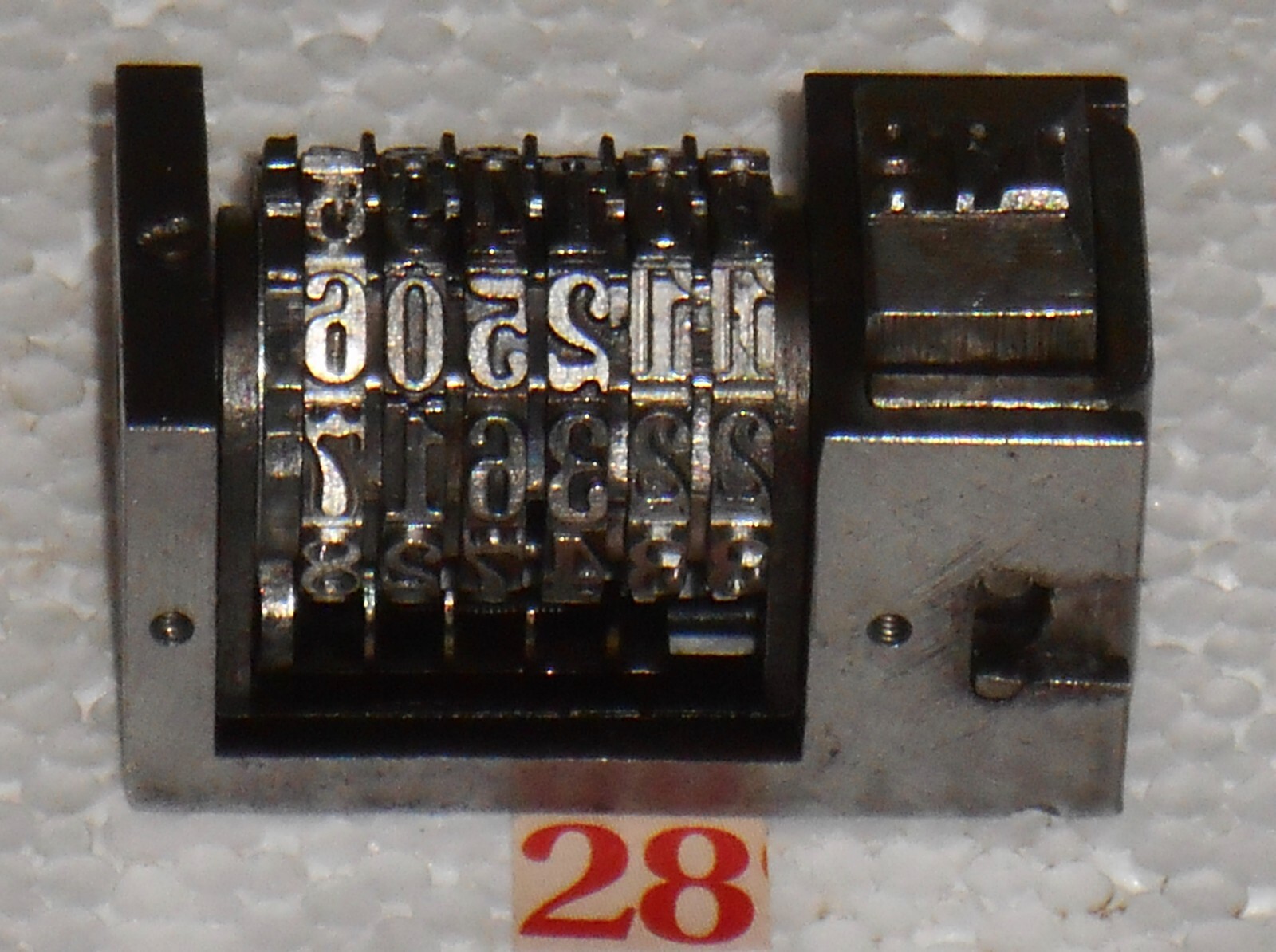 American Letterpress Numbering machine | 28 | eBay