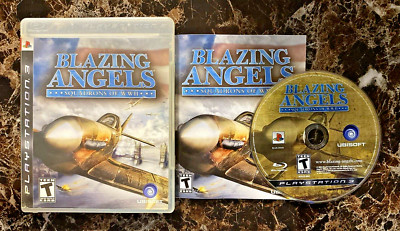 Blazing Angels Squadrons of WWII Sony PlayStation 3 Game Complete ...