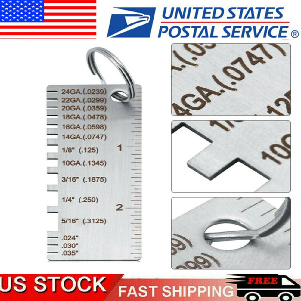 Sheet Metal Gauge Measuring Tool