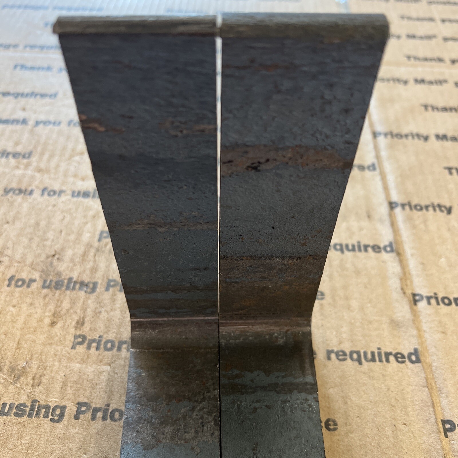 (2) 6 X 6 Steel Angle Iron 3/8" TH Heavy Duty Bracing Brackets Welding ...